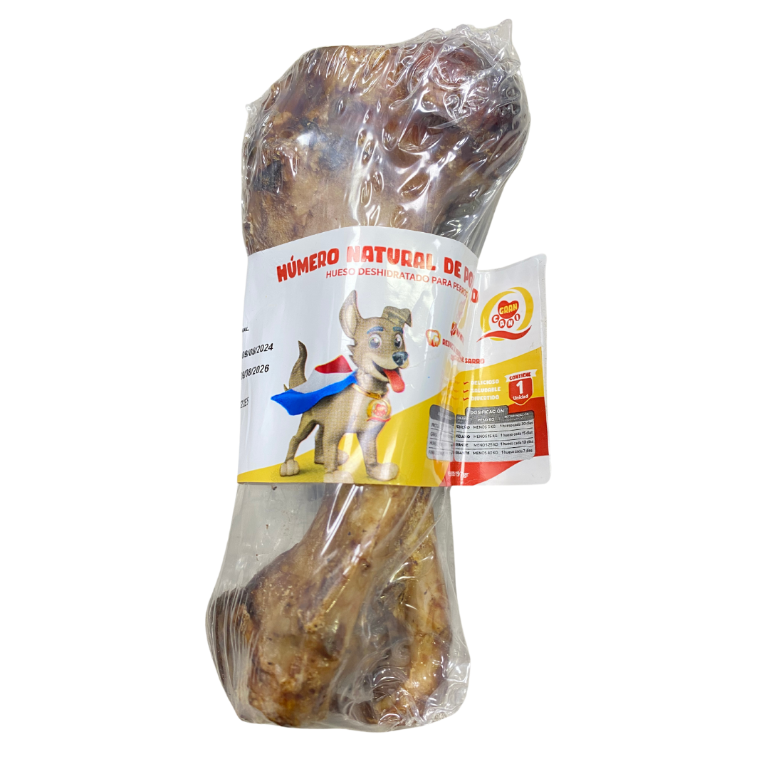 HUESO HUMERO NATURAL PORCINO GRAN CANIN 197GR